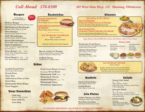 Mustang Del Rancho Restaurant - Del Rancho USA